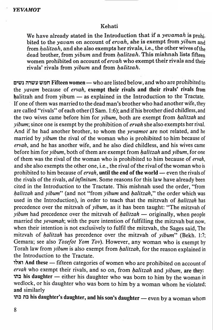 Yevamot - Ketubot- Seder Nashim 7